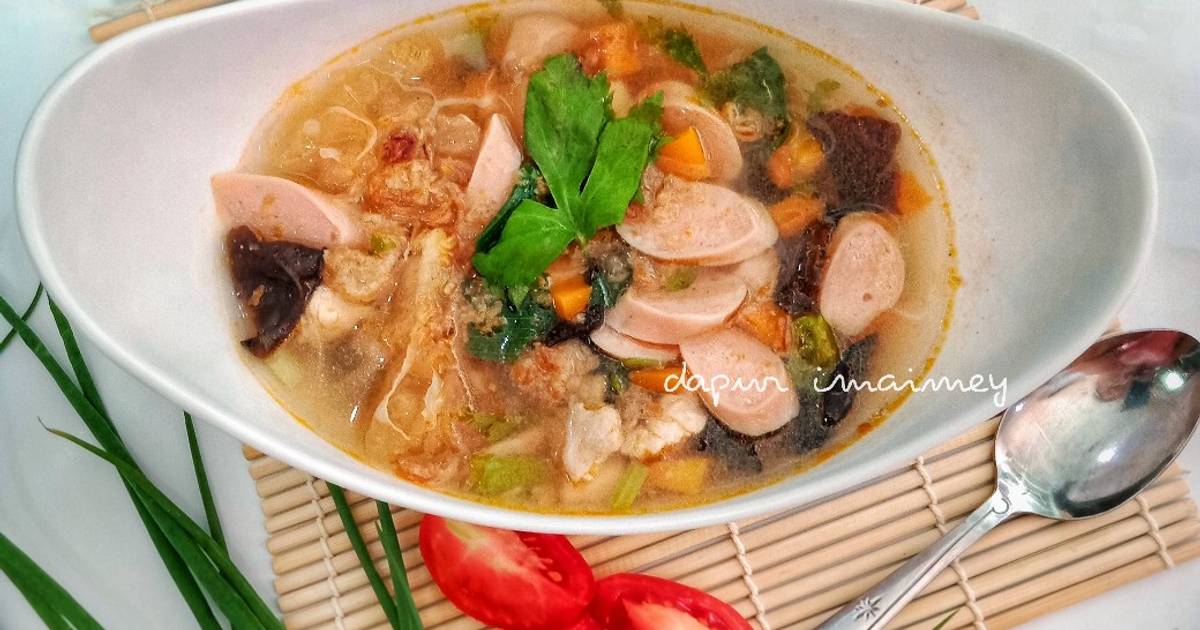 Resep Tomato Soup / sup merah oleh imaimey_ - Cookpad