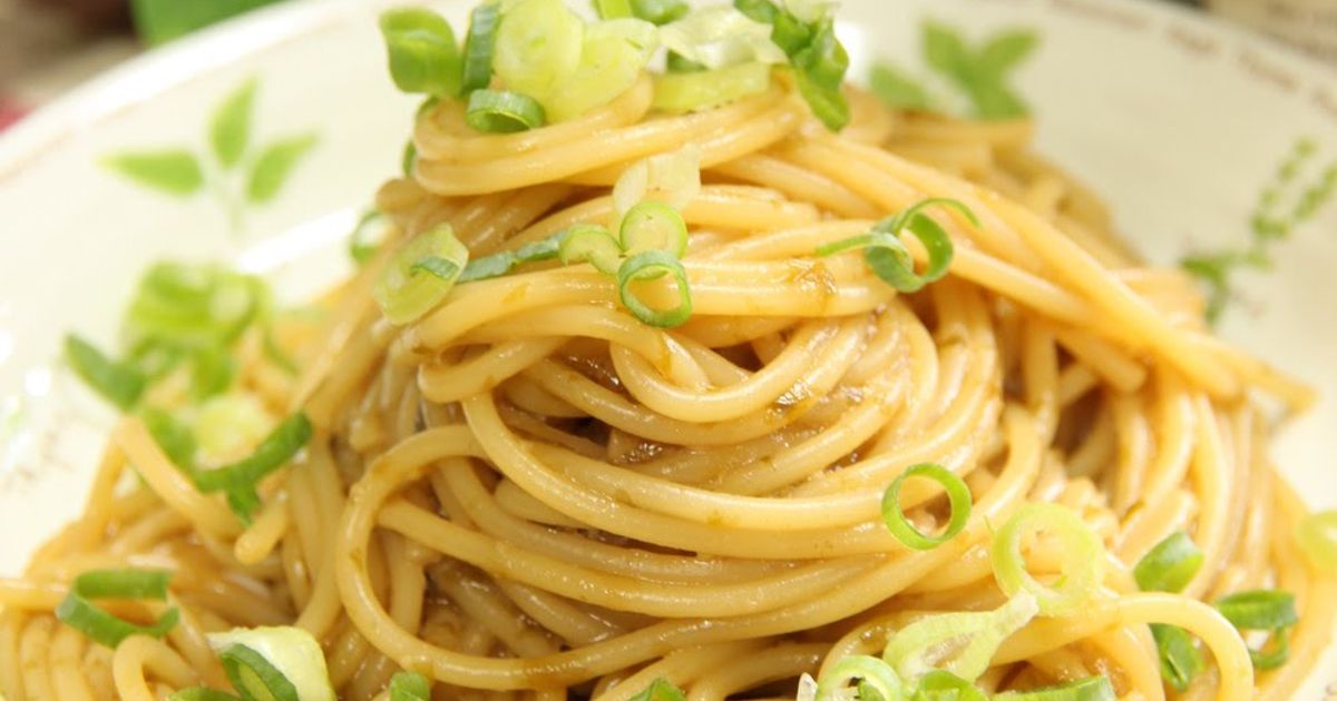 Nori Seaweed Tsukudani & Cheese Pasta Recipe by cookpad.japan