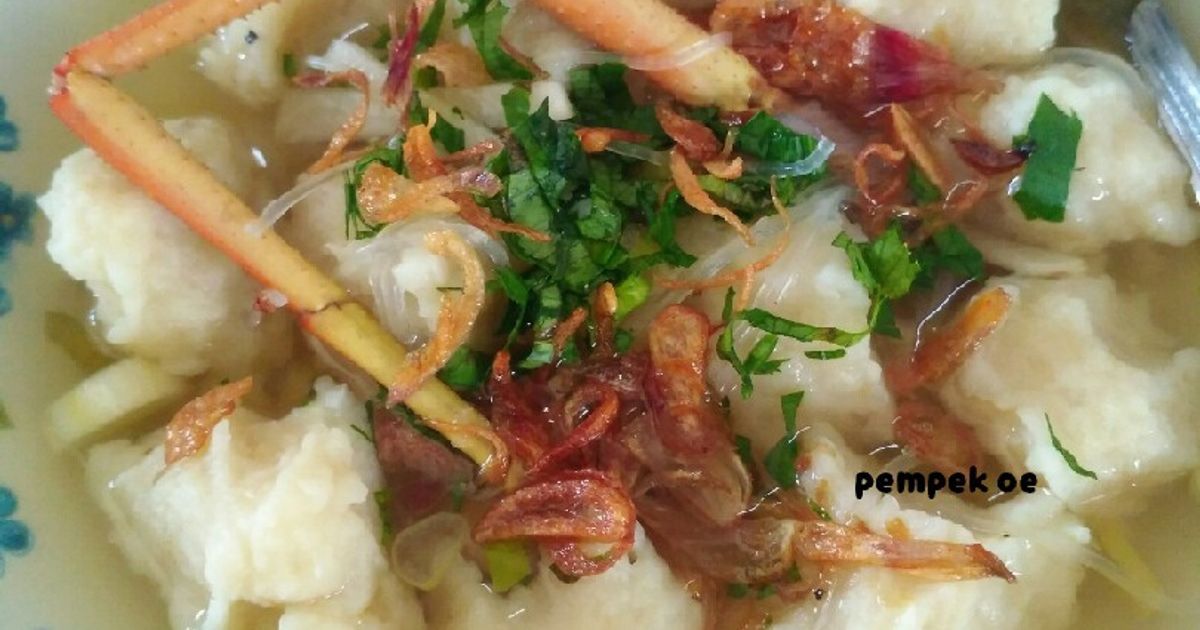 Resep tekwan asli palembang kuah udang rumahan enak dan mudah - Cookpad