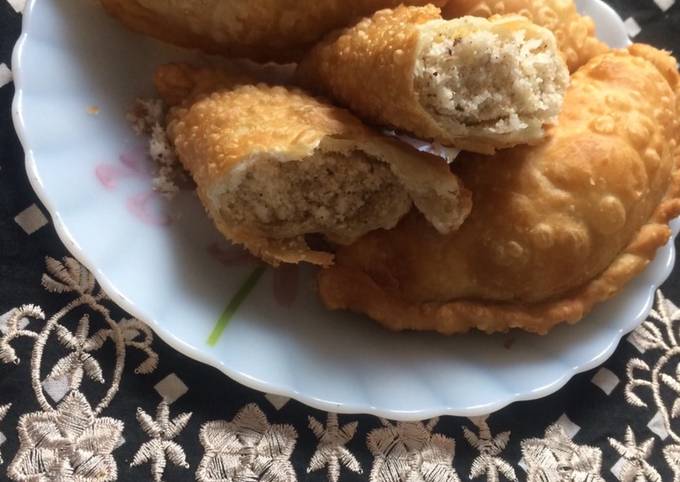 Gujarati Sweet Dish Ghughra Recipe by surbhi rathod - Cookpad