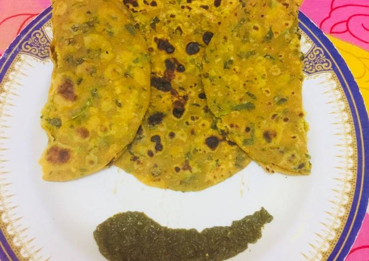 Methi thepla Recipe by pushpalata yadav - Cookpad