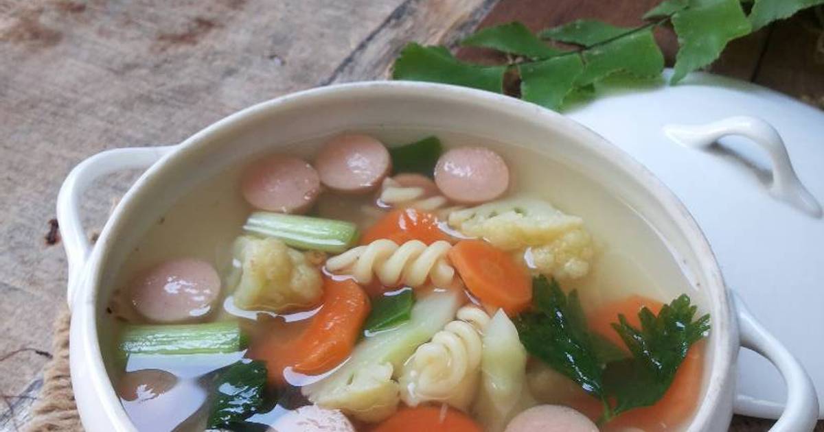 534 resep sop bunga kol sosis enak dan mudah - Cookpad
