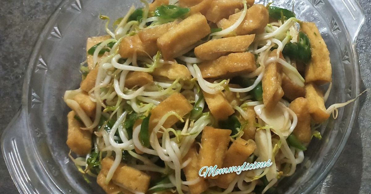 Resep tauge-tahu simple rumahan enak dan mudah - Cookpad