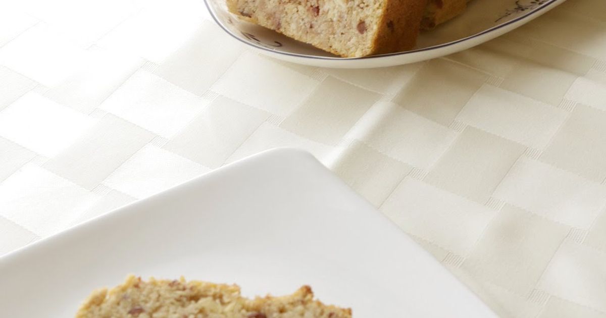 Adzuki And Okara Pound Cake Recipe By Cookpad.Japan