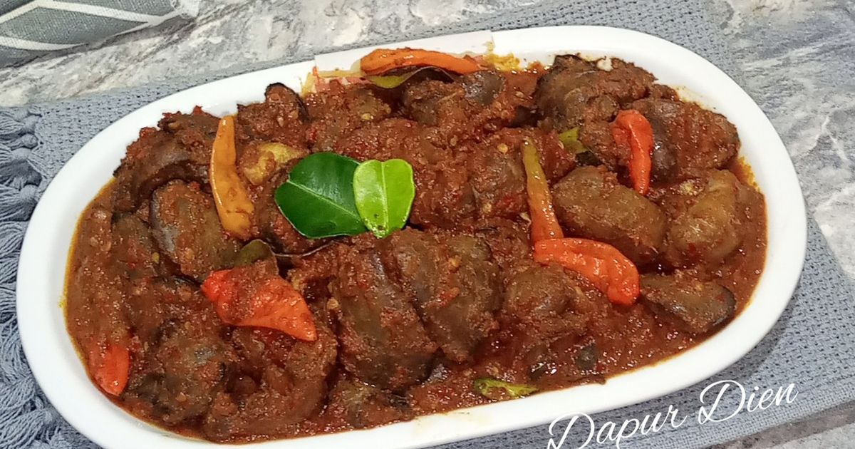 Resep ati ayam cabe rawit ijo rumahan enak dan mudah - Cookpad