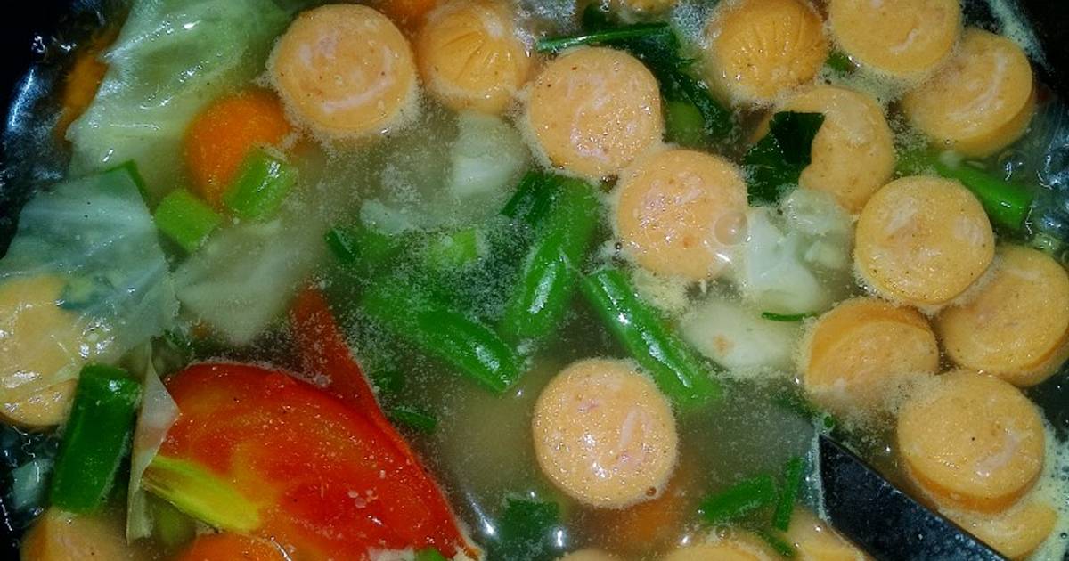 Resep Sayur SOP sosis fiesta lezat oleh Hesti Angel - Cookpad