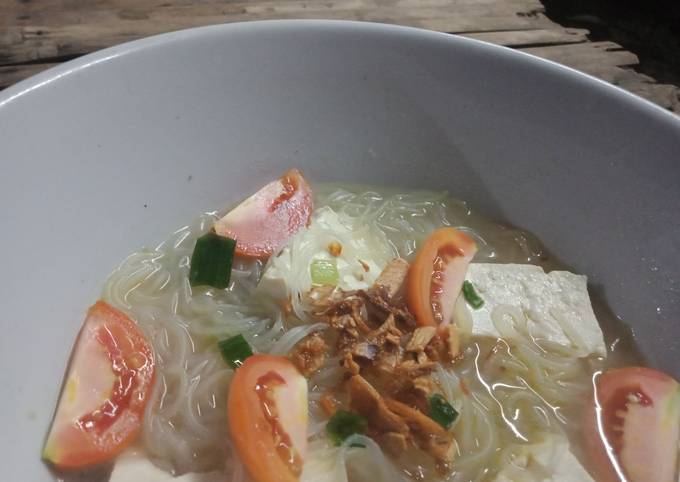 Resep Sop bihun tahu oleh Eny Kusuma Wardhani - Cookpad