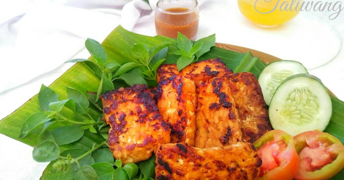 Resep Tempe bakar TALIWANG oleh Aning Han - Cookpad