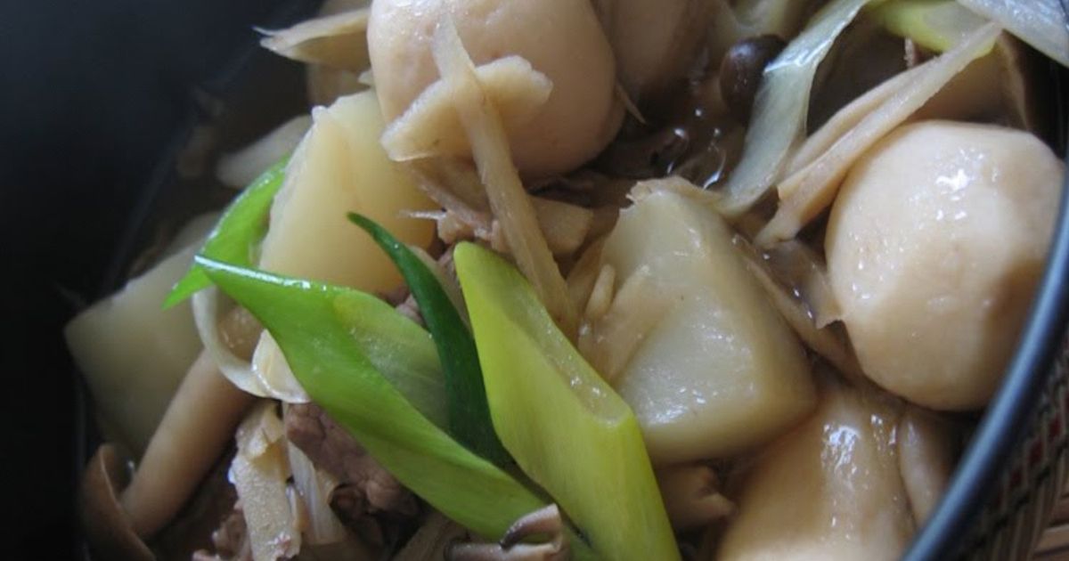 A Quintessential Autumn Dish! ! Imoni (Simmered Potatoes), A Regional ...