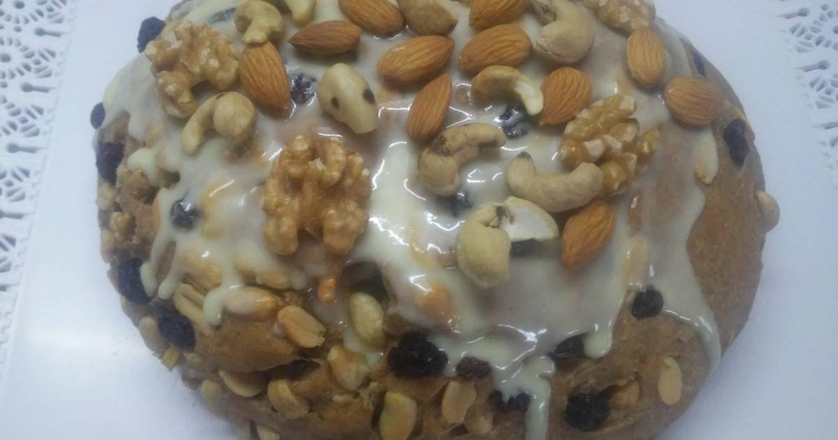 Pan dulce con harina integral sin huevo - 19 recetas caseras- Cookpad