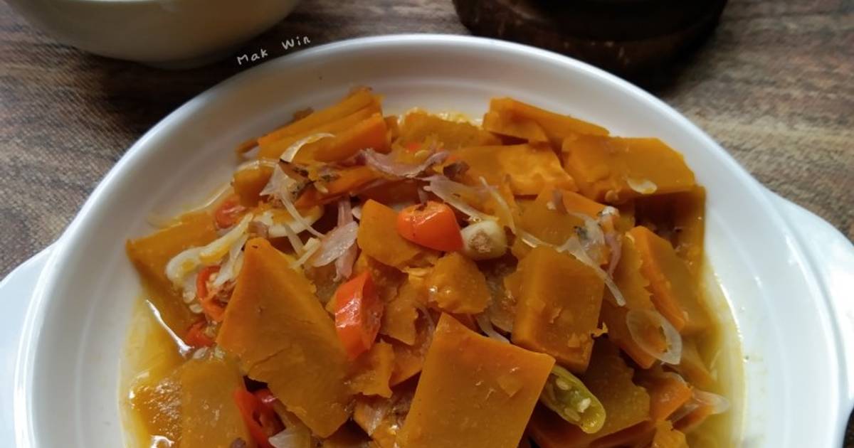 Resep Tumis labu kuning oleh Mak Win - Cookpad