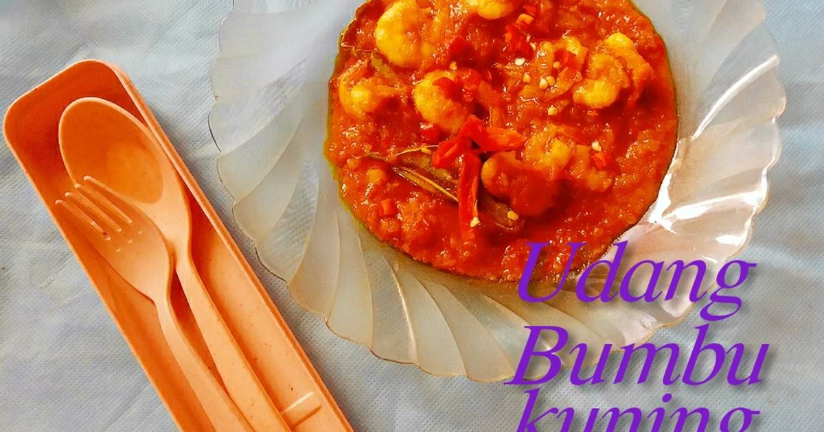 Resep Udang bumbu kuning oleh Mama Zeze - Cookpad