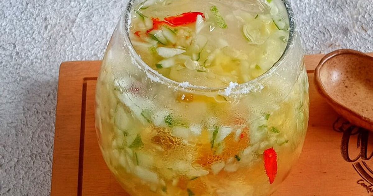 Resep es rujak rumahan enak dan mudah - Cookpad