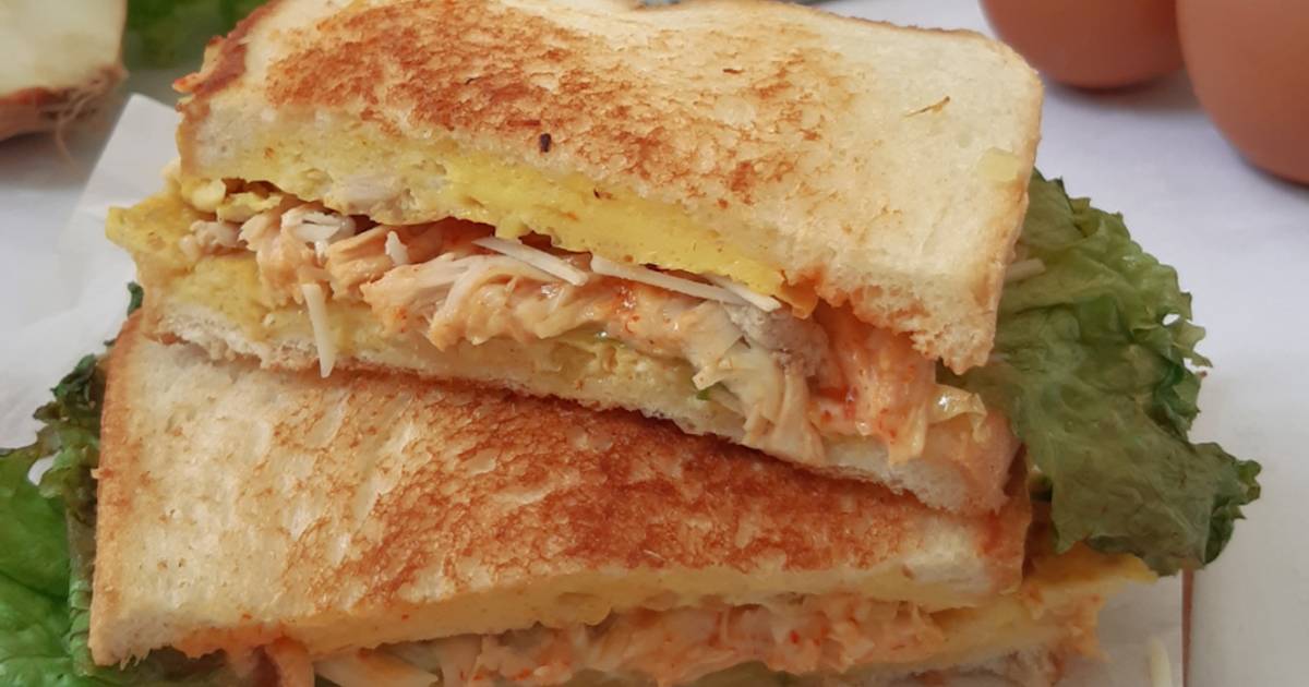 219 resep roti sandwich ayam enak dan mudah - Cookpad