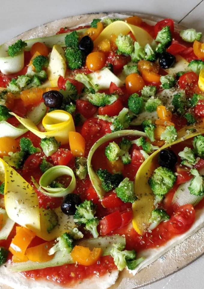 Pizza aux légumes de Veronique Filippi - Cookpad