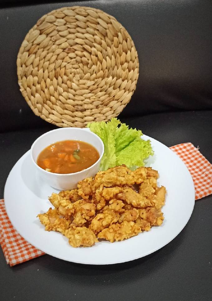 Resep Chicken Karaage saus Asam Manis Pedas oleh Ibu Tina - Cookpad