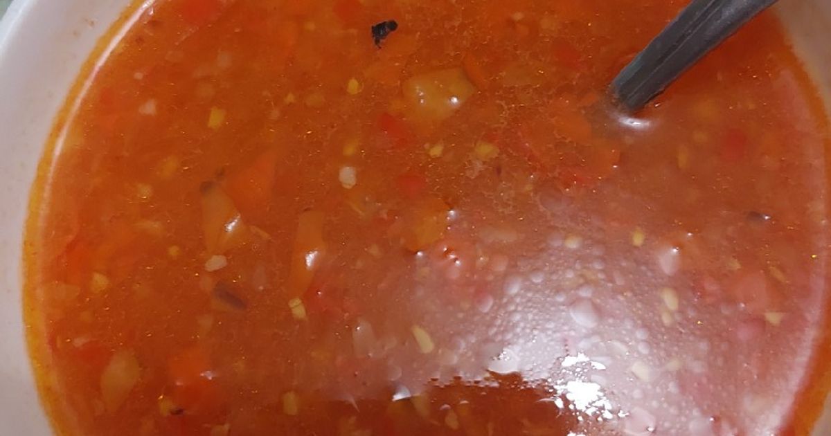 Resep cocolan saos dimsum cabe kriting rumahan enak dan mudah - Cookpad
