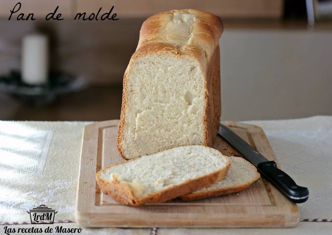 Pan "bimbo" Receta de Las recetas de Masero- Cookpad