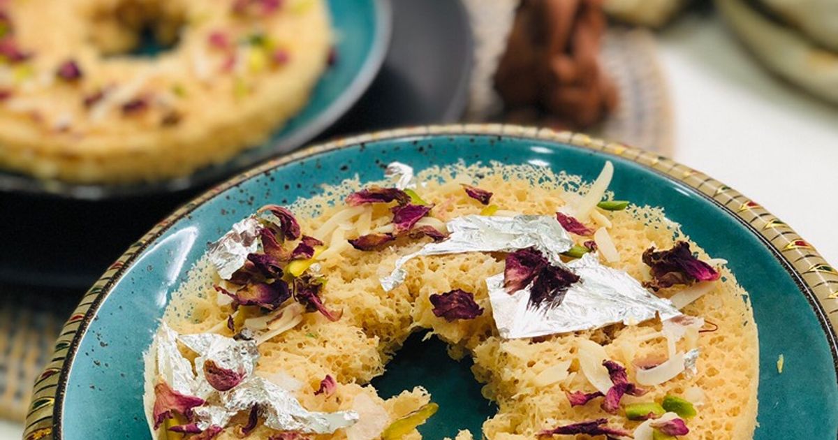 Ghewar Recipe by Poonam Kothari - Cookpad