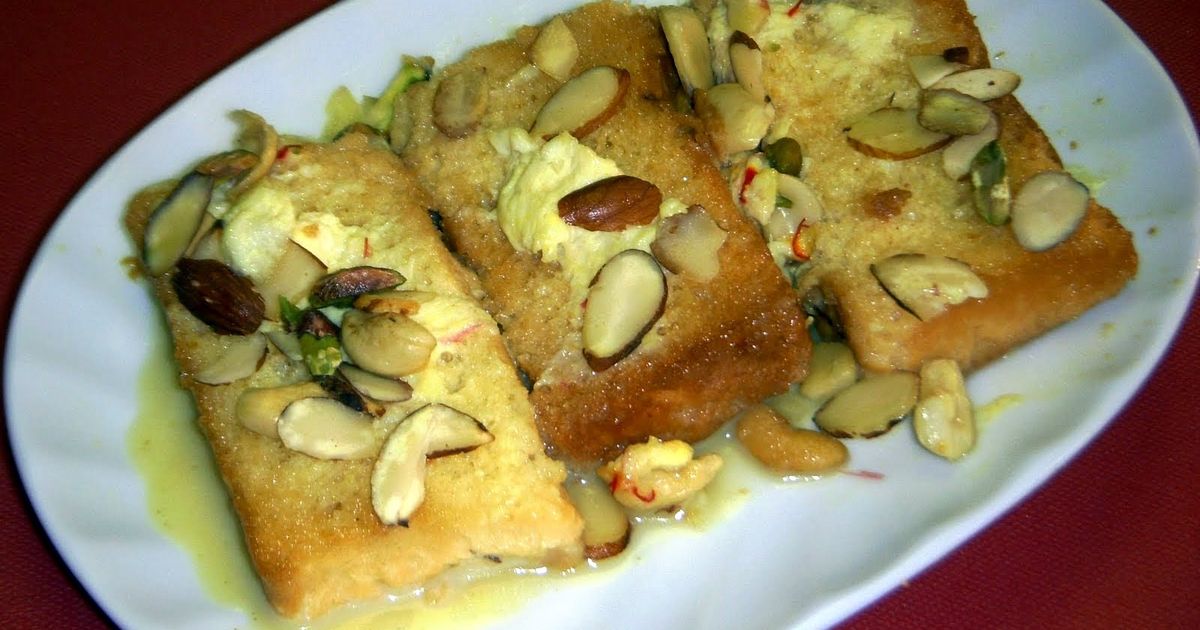 Shahi Tukra Recipe By Fahim Mustafiz