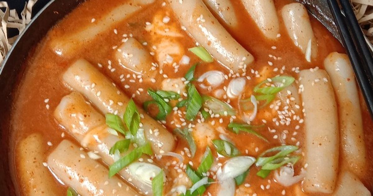 Resep Tteokbboki Saus Gochujang Homemade oleh Adelia Firdaus - Cookpad