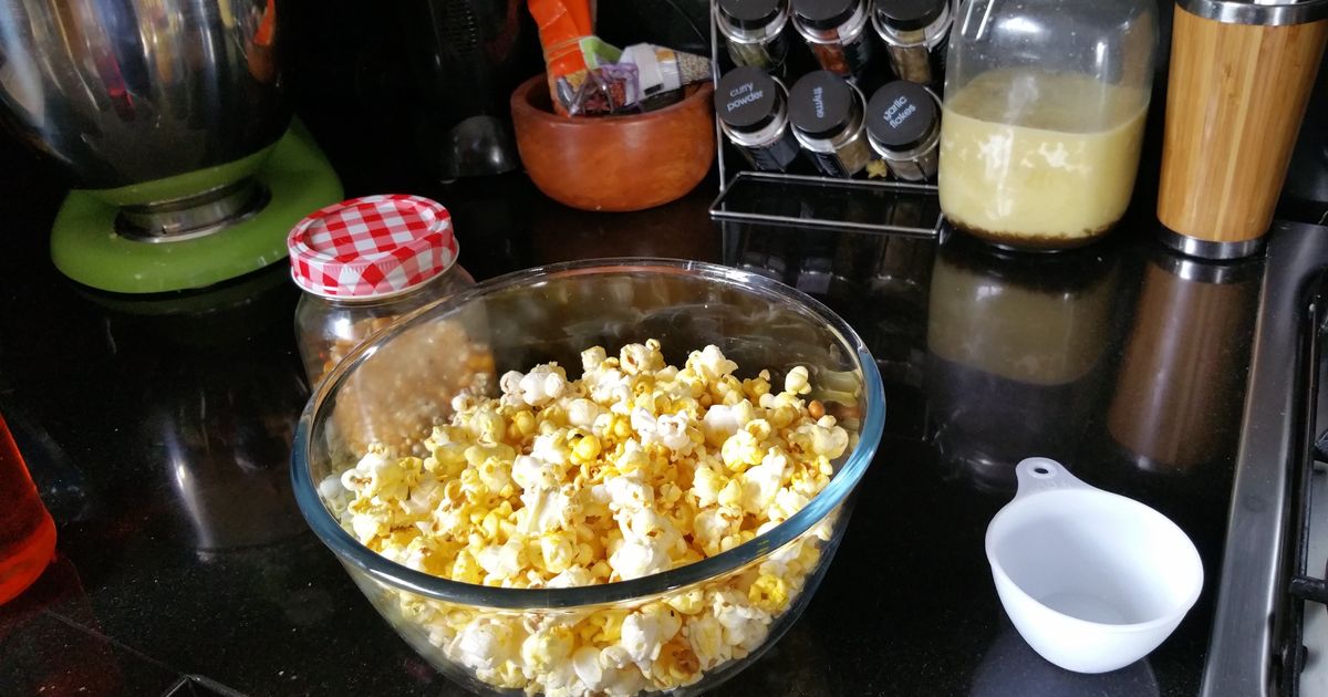 3 easy and tasty cinema popcorn recipes by home cooks - Cookpad