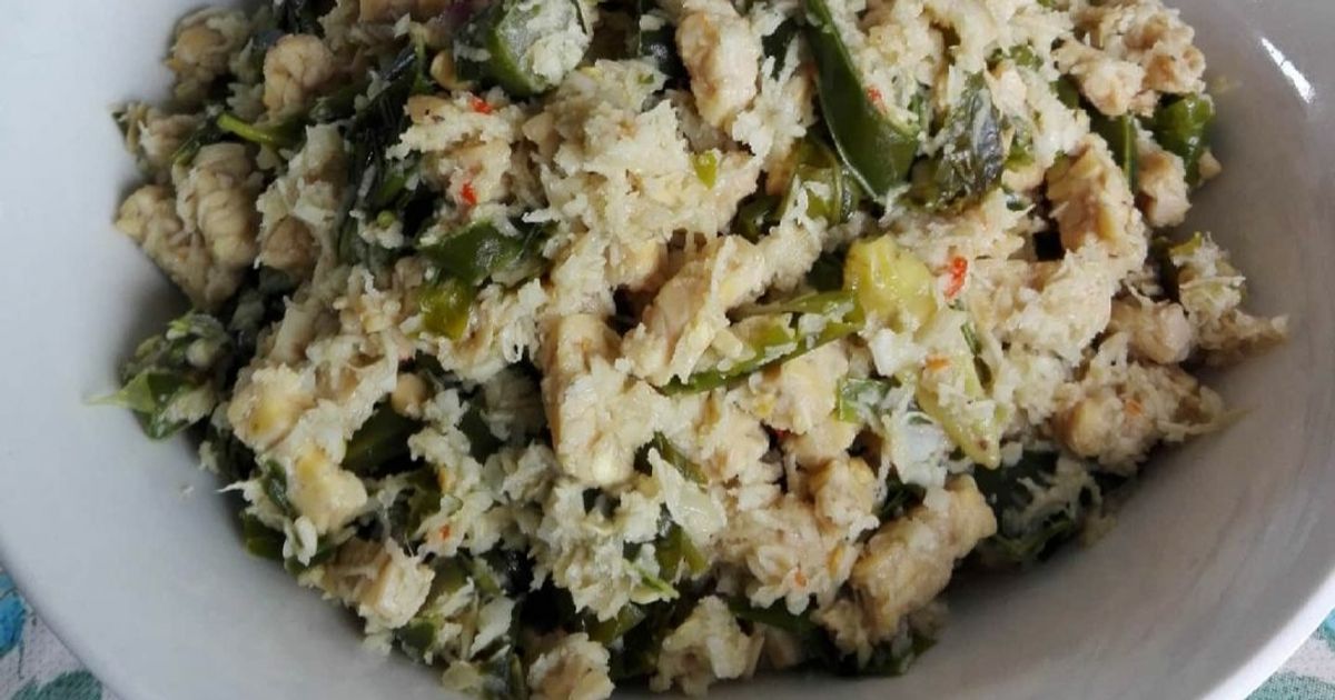 Resep Oblok Oblok Daun Singkong oleh Chaira Attamimi - Cookpad
