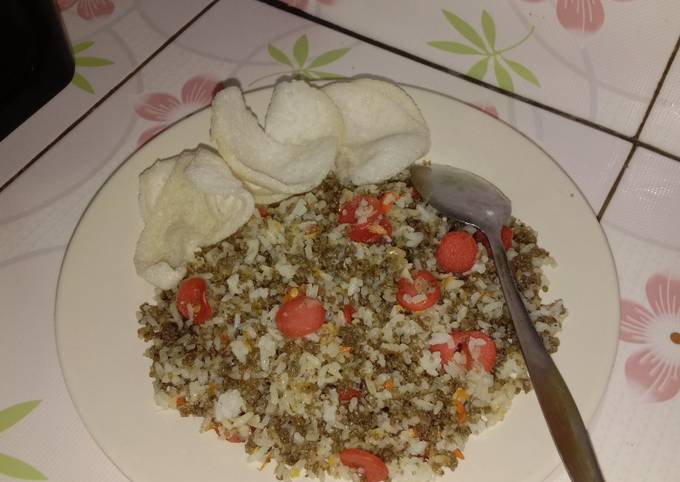 Resep Nasi Tiwul Goreng oleh Belia Putri - Cookpad