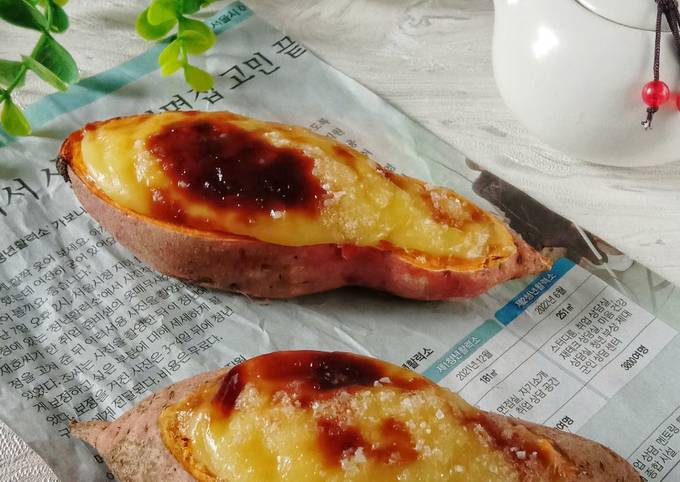 Resep Sweet Potato Creme Brulee oleh Adelia Firdaus - Cookpad