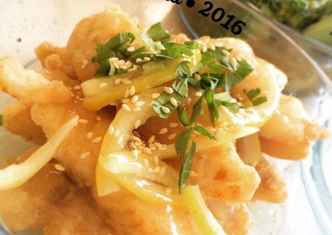 Resep Kakap Saus Lemon simpel oleh Helena - Cookpad