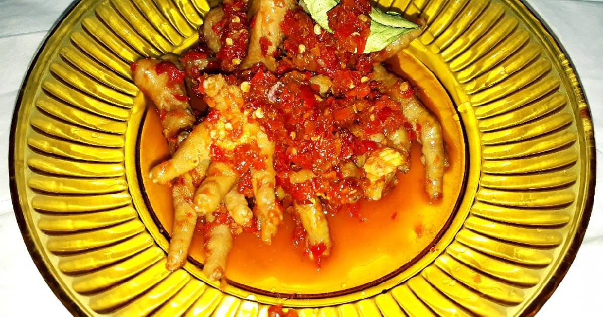 Resep Ceker Mercon Level Tega oleh Winda - Cookpad
