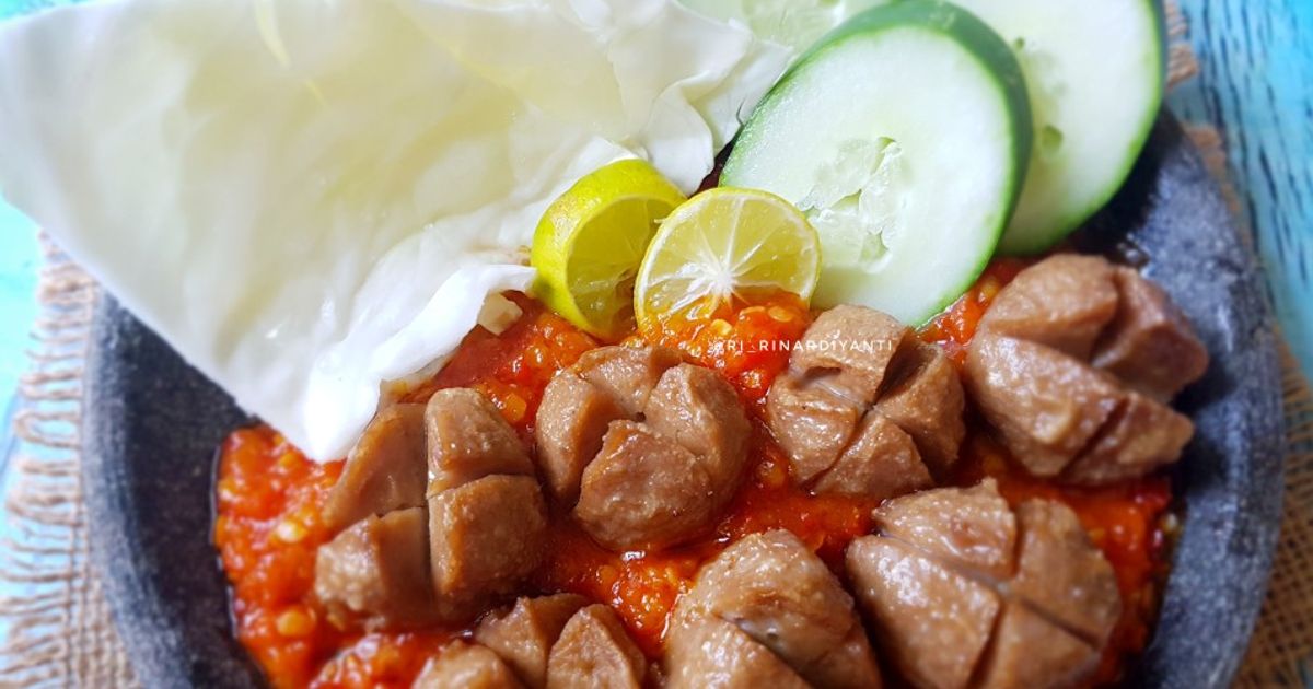 Resep 251. Bakso Sambal Penyet oleh Mommy Nadhifa - Cookpad