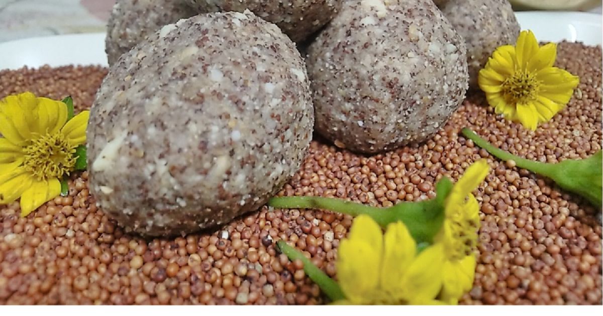 Ragi And Dry Fruit Laddoos Recipe by Shradha Nema (foodgazin') - Cookpad