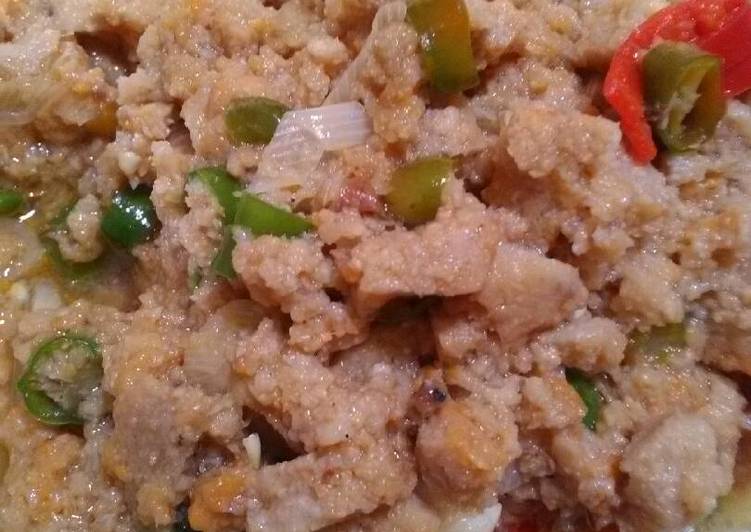 Resep Oncom merah seuhahh oleh Idatea Bunda AzkA & ALea - Cookpad