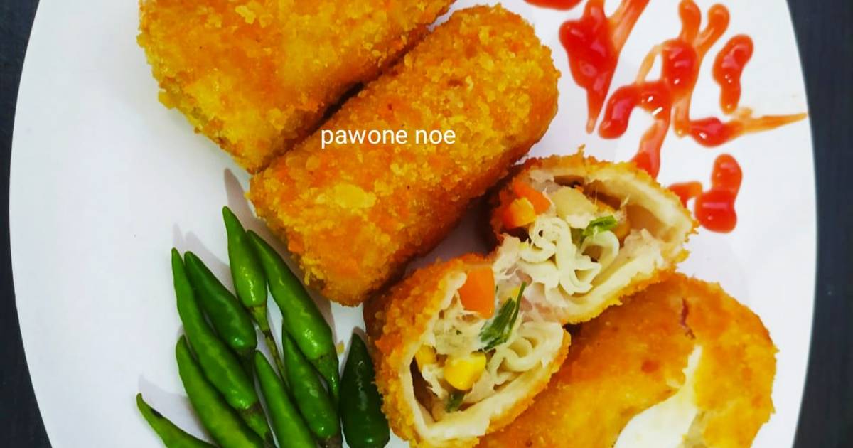 Resep Risoles Mayo Susu Keju oleh Noe - Cookpad