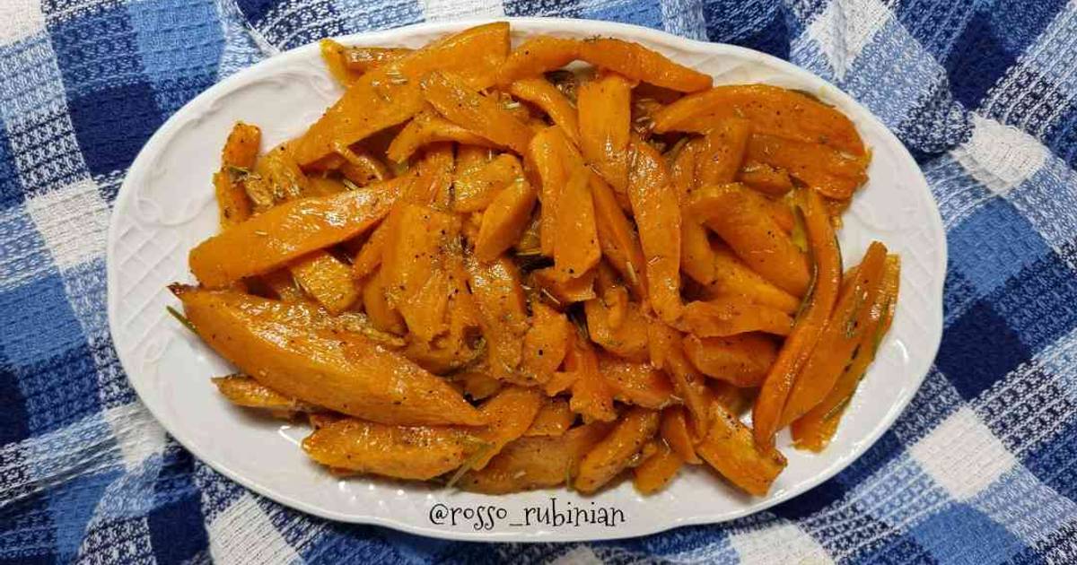 Ricetta Patate dolci al forno di rosso rubinian - Cookpad