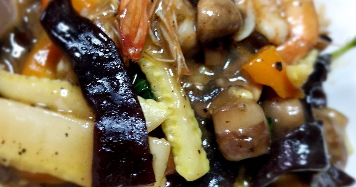 152 resep udang sawi lada hitam enak dan mudah - Cookpad