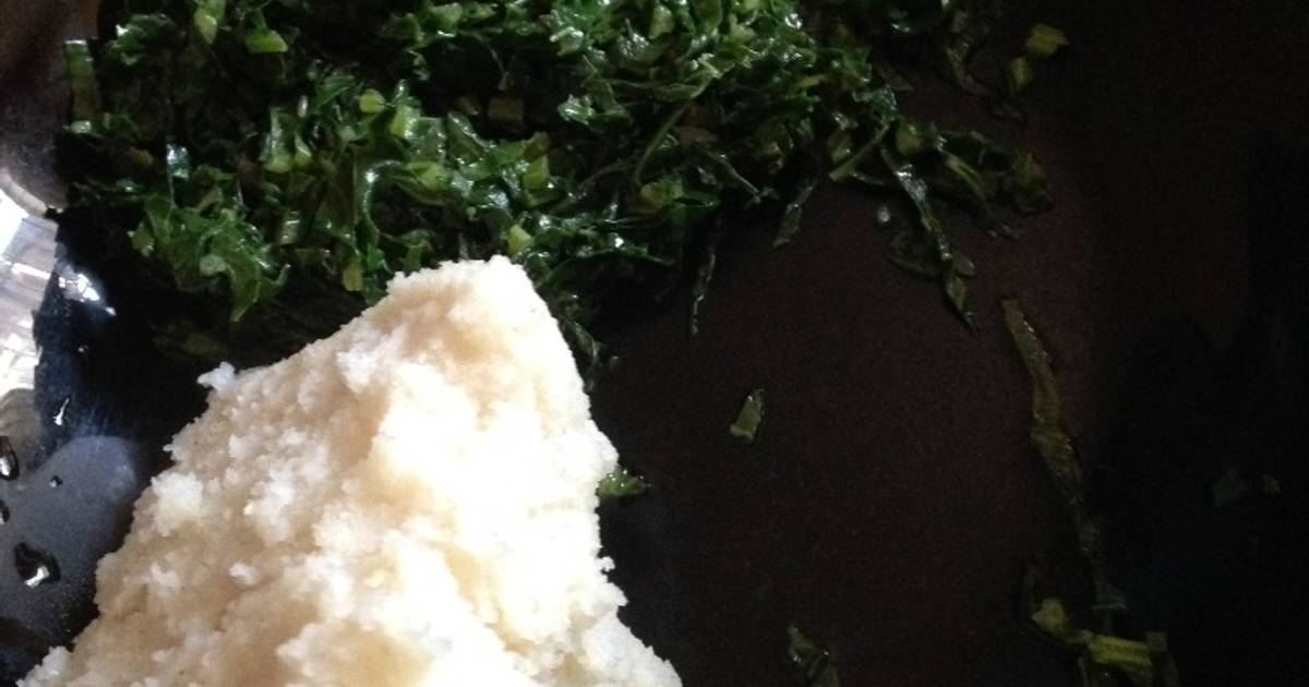 Fried skuma with ugali Recipe by Ben Alunda - Cookpad