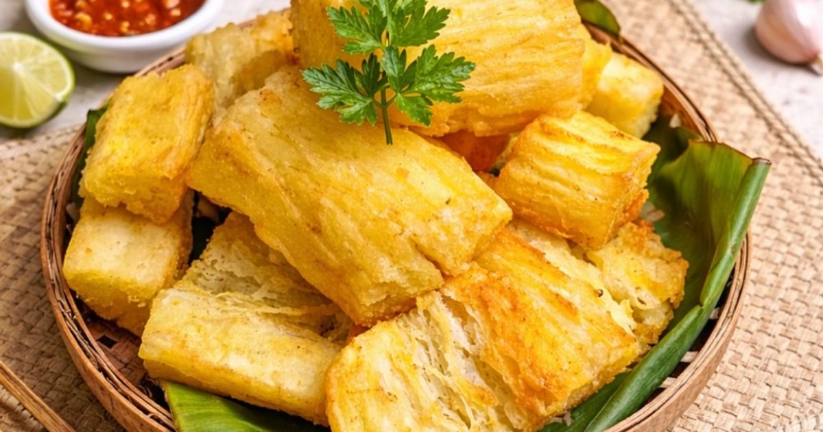 Resep Singkong Keju Merekah oleh Yayak W - Cookpad