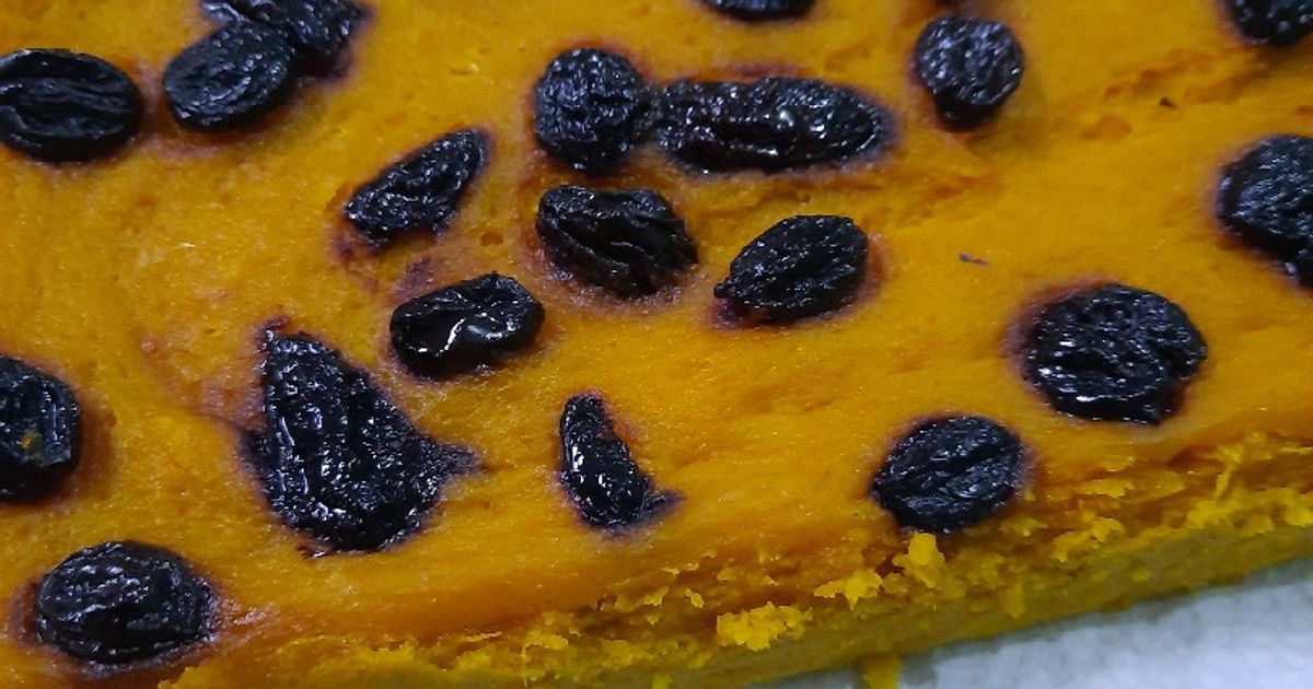 Resep Cake Labu Kuning Kukus oleh MutiaPS - Cookpad