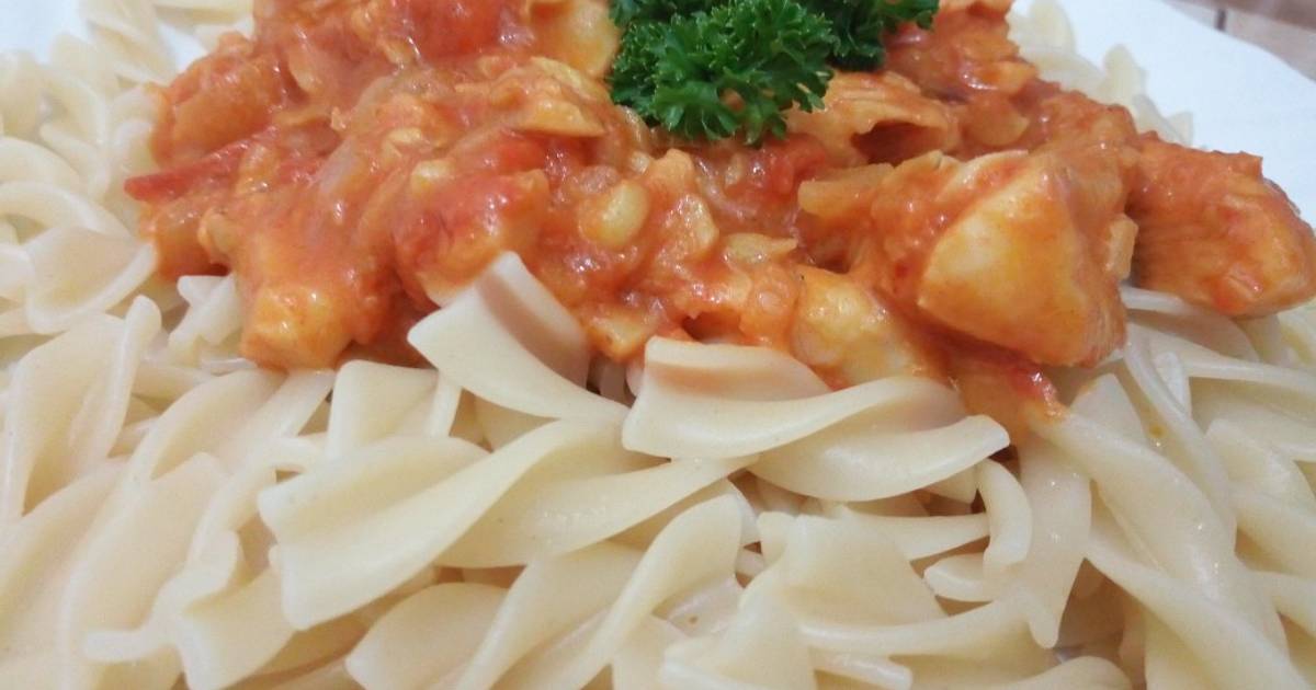 Fish Fillet Shakshuka Style with Pasta Recipe by Pure - Cookpad