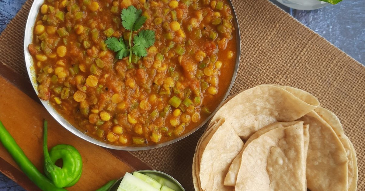 Gavar Chana Dal Sabzi (Dhaba Style) Recipe by Deepa Rupani - Cookpad