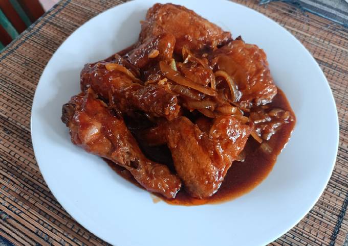 Resep Ayam saus inggris oleh Dapur Mini - Cookpad