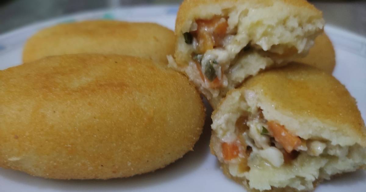 Resep Kroket kentang ragout ayam oleh Vina Septiana - Cookpad