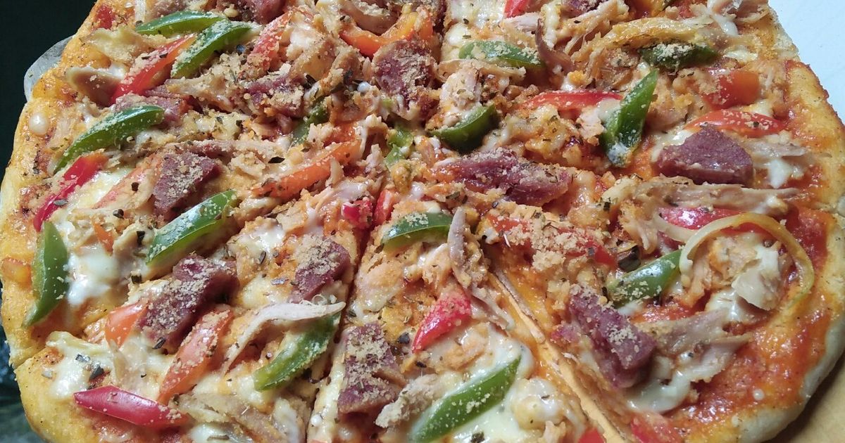 Resep Pizza Teflon oleh Maylisha - Cookpad