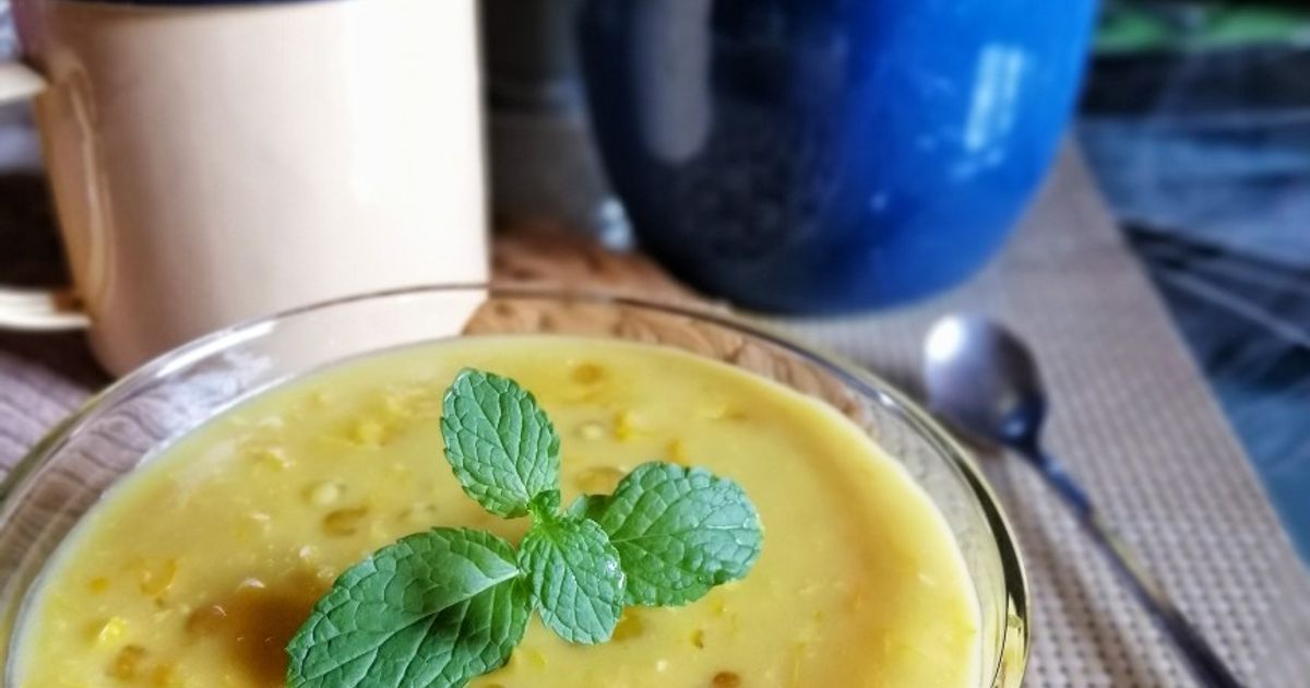 Resipi Bubur Jagung Sagu Mata Ikan oleh Ai'da Shidah - Cookpad