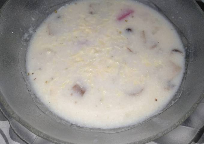 Resep Cream Soup / Zuppa Soup Tanpa Roti Red Reddish oleh Elsa - Cookpad