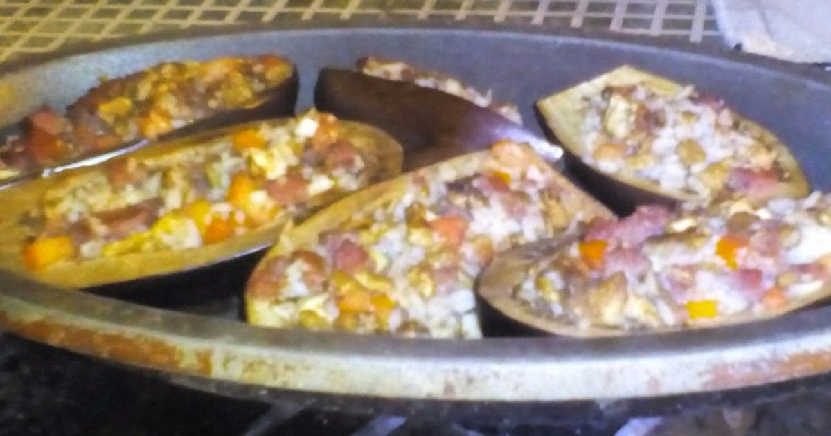 Berenjenas Rellenas Receta de Mónica Ibarra- Cookpad