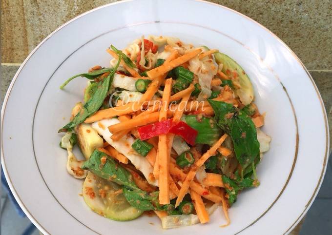 Resep Karedok (salad Sunda) oleh Camcam sukmaloka - Cookpad