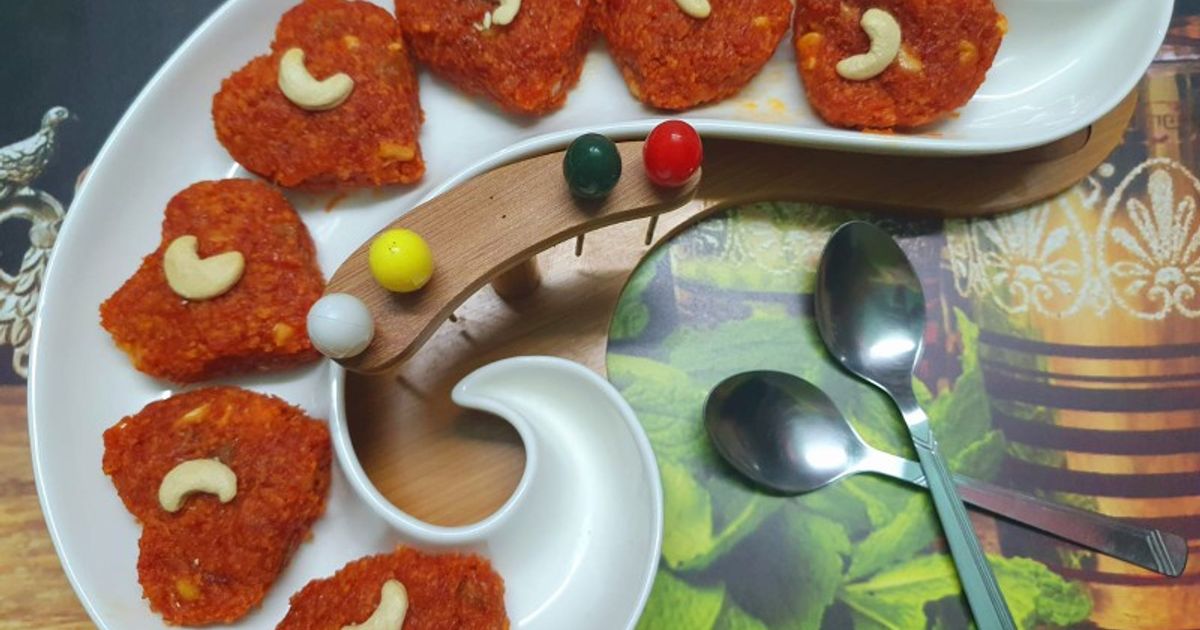 Shahi Gajar Halwa With Rabri Recipe by Kumkum Chatterjee - Cookpad